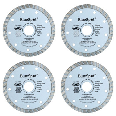 115mm 4.5" 1.2mm Turbo Diamond Ceramic Tile Cutting Disc for Angle ...