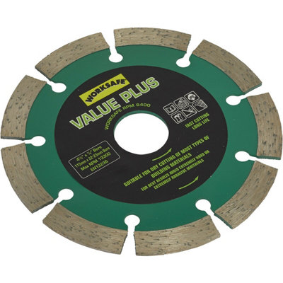 115mm Diamond Cutting Disc Blade - 22mm Bore - Long Lasting Brick ...