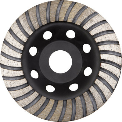 115mm Turbo Row Angle Grinding Disc for Stone and Concrete with 22mm Bore
