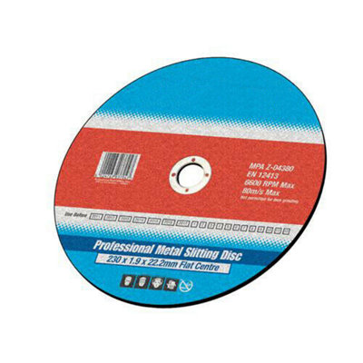 115mm x 1mm x 22.2mm Angle Grinder Metal Slitting Disc Flat Heavy Duty ...