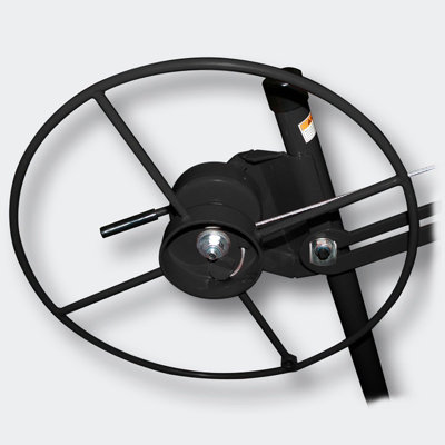 11ft Black Professional Mobile Drywall Hoist Plasterboard Lifter Caster ...