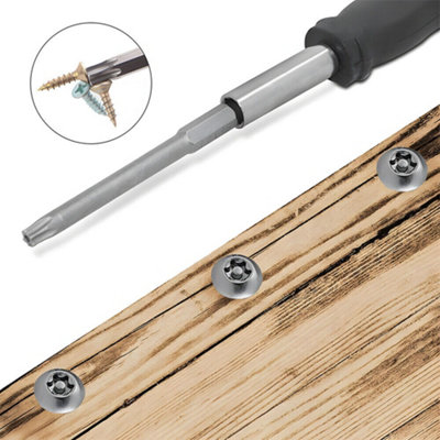 11Pc Long Reach Torx Star Hex Security Bit Set Tamper Proof Screwdriver ...
