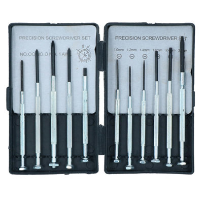 11pc Precision Screwdriver Micro Screwdriver Precision Jewellers Glasses