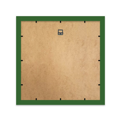 11x11" Green Picture Frame - 11x11" Square Frame with 9x9" Mount for ...
