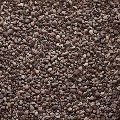 12-20mm Pink Stone Chippings - Premium Aggregate Bulk Bag - 850 kilos