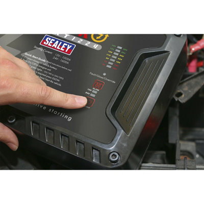 12 / 24 Volt Batteryless Jump Starter - 1000 - 1600A Output - Car Power ...