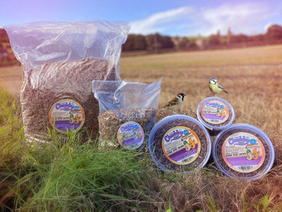 12.6Kg Chubby Dried Mixes Mealworms & Black Soldier Fly Larvae