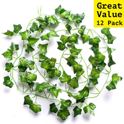 12 Best Artificial 7ft - 210cm Dark English Ivy Garland String Strand ...