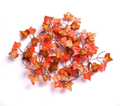 12 Best Artificial 7ft - 210cm Two Tone Autumn English Ivy Halloween ...