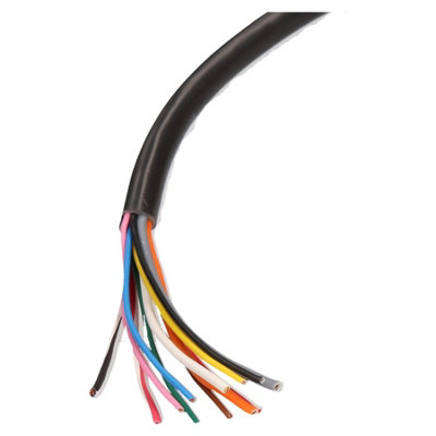 12 Core Wire / Cable 5m Coil for Trailers and Caravan Tow Bar ...