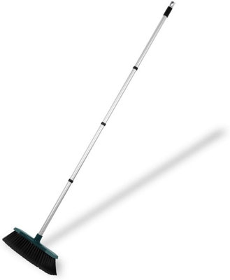 12 inch Broom Soft Bristle Cleaning Sweeping Brush Floor Scrubber ...
