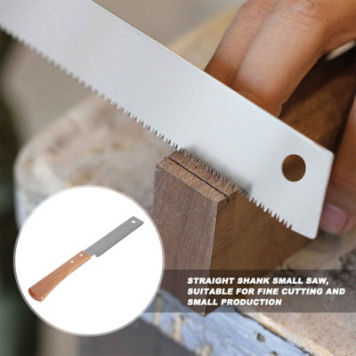 12-Inch Precision Flush Cutting Hand Saw with Wooden Handle for Home ...
