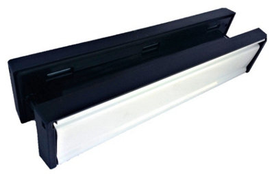 12" letter Box, Door letter box, White