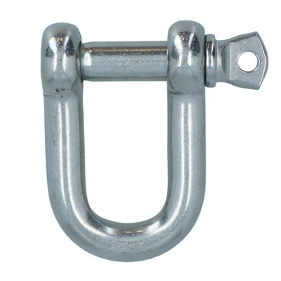 12 Pack 12mm Stainless Steel Dee Shackle Marine Grade 316