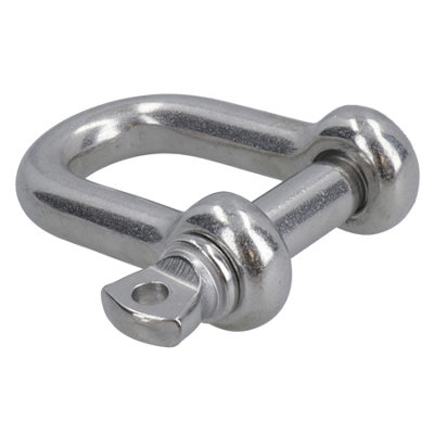 12 Pack 12mm Stainless Steel Dee Shackle Marine Grade 316
