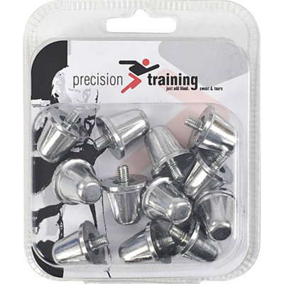 12 PACK 18mm Alloy Rugby Union Boot Studs - Screw-in Silver Grass Shoe ...