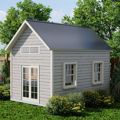 12 Pcs Metal Roof Panels with Screws Durable Cladding for Pergolas ...