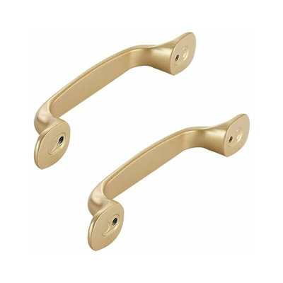 12 Pieces Golden Cabinet Handles Golden Kitchen Cabinet Handles with ...