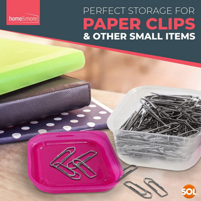 12 Small Plastic Containers with Lids 80ml - Stackable Small Food ...