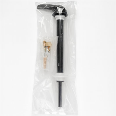 12" Toilet Cistern Lever Handle Pack with Brass Arm - Replacement WC ...