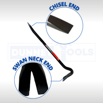 12" Wrecking Bar Crowbar DIY Tool Durable Building Equipment | DIY at B&Q