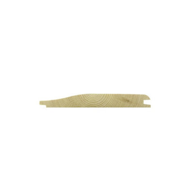12 x 1.2m long boards (14.4m total length) - 16mm x 125mm Shiplap Green ...