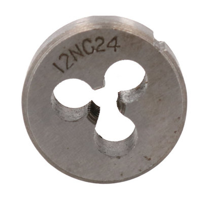 12 x 24 UNC Imperial Die Nut 1" (25mm) Tungsten Steel