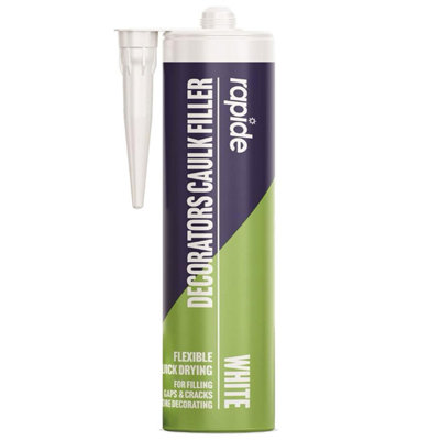 12 x Easy To Apply White Multi Use Quick Drying Caulk Gap & Crack ...