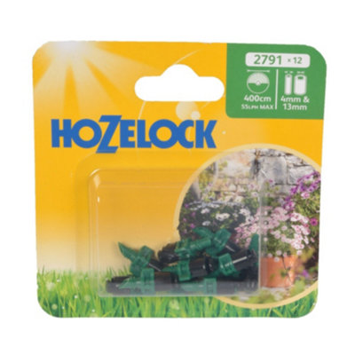 12 x Hozelock 2791 180 Degree Micro Water Jet Spray Micro Irrigation ...