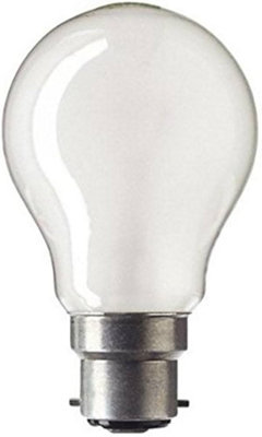 12 x Status 100W BC B22 Pearl GLS Light Bulbs