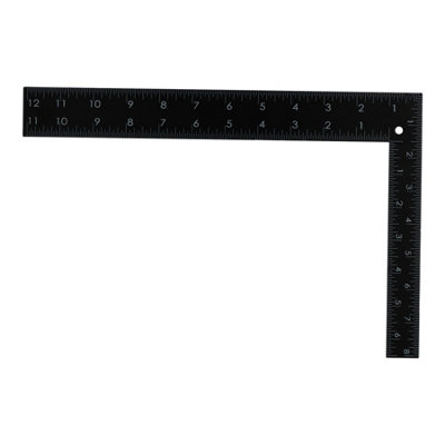 12"x8" Rafter Square Steel Roofing Framing Metric Imperial Rule Pitch ...
