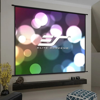 120 Inch Portable 4:3 Manual Drop-down Projector Screen For Home Theater