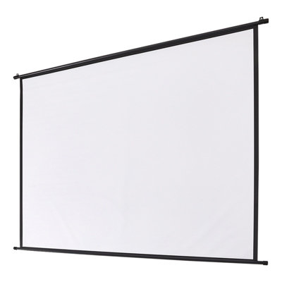 120 Inch Portable 4:3 Manual Drop-down Projector Screen For Home Theater
