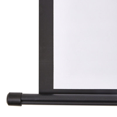 120 Inch Portable 4:3 Manual Drop-down Projector Screen For Home Theater