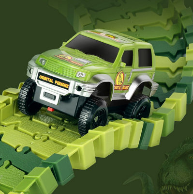 120 Pieces Dino World Safari Track Set