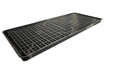 120 x 55cm Bunded Spill Tray. Compact Containment for Small Drums, Cans ...