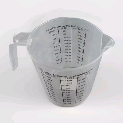 1200g Clear Measuring Jug for Baking & Cooking