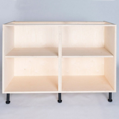 1200mm Solid Birch Plywood Kitchen Base Unit