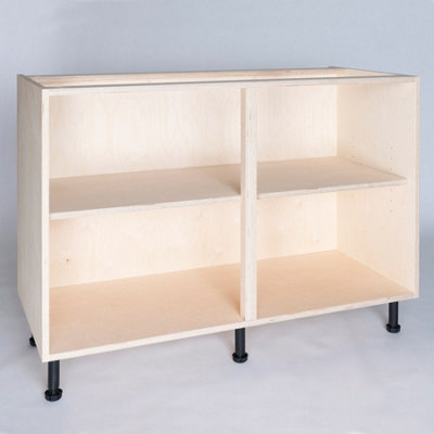 1200mm Solid Birch Plywood Kitchen Base Unit