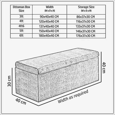 120cm Plush Velvet Upholstered Red Ottoman Storage Box with Plain Lid ...