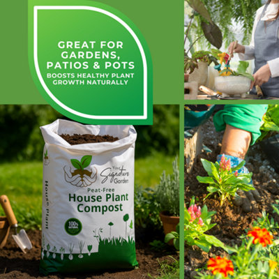 120L Houseplant Compost by Laeto Your Signature Garden