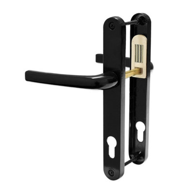 122mm UPVC Door Handle Avocet Pioneer (Black)
