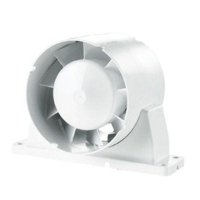 125mm 5 " - Blauberg TUBO In Line Bathroom Shower Room Extractor Fan ...