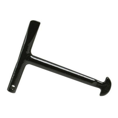 125mm Manhole Key T Handle & D Shaped End Lift Iron Manhole Covers ...
