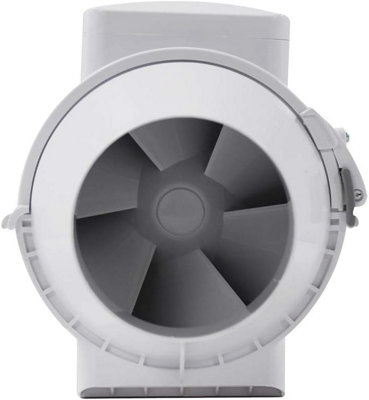 125mm Silent Inline Air Intake Fan Powerful Extractor for Hydroponic ...