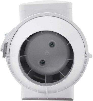 125mm Silent Inline Air Intake Fan Powerful Extractor for Hydroponic ...