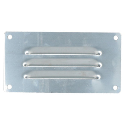 127mm x 66mm Stainless Steel Small Horizontal Vent