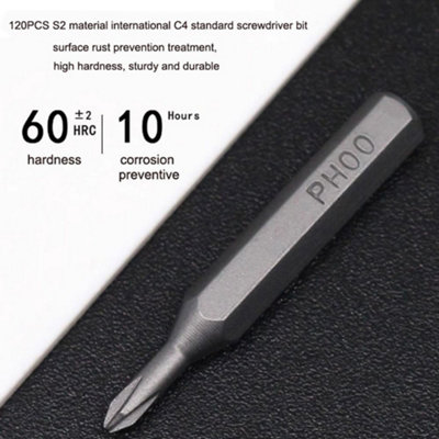 128-in-1 Precision Magnetic Screwdriver Set - Ideal for Electronics PC ...