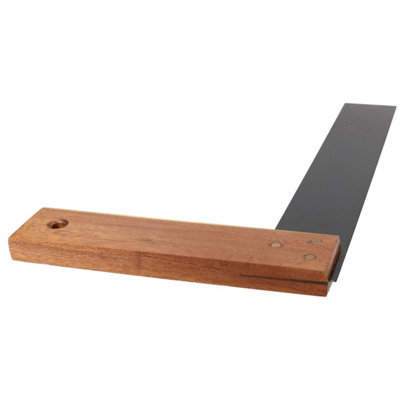 12in 300mm Hardwood Try Engineer Square Precision Tri Set Square Right ...