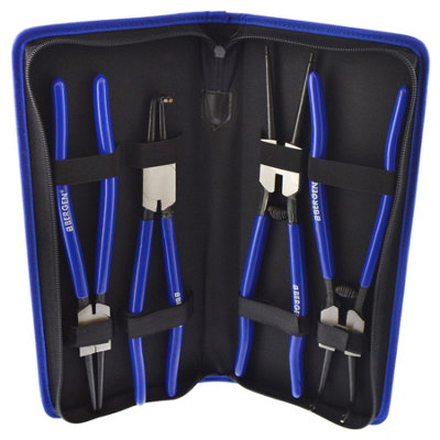 12in circlip plier set ( internal / external / bent / straight) | DIY ...